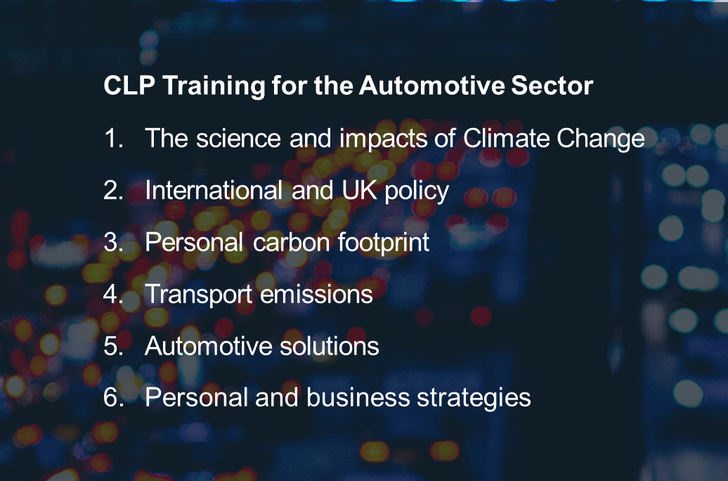 Carbon Literacy Training - Lead with Sustainability